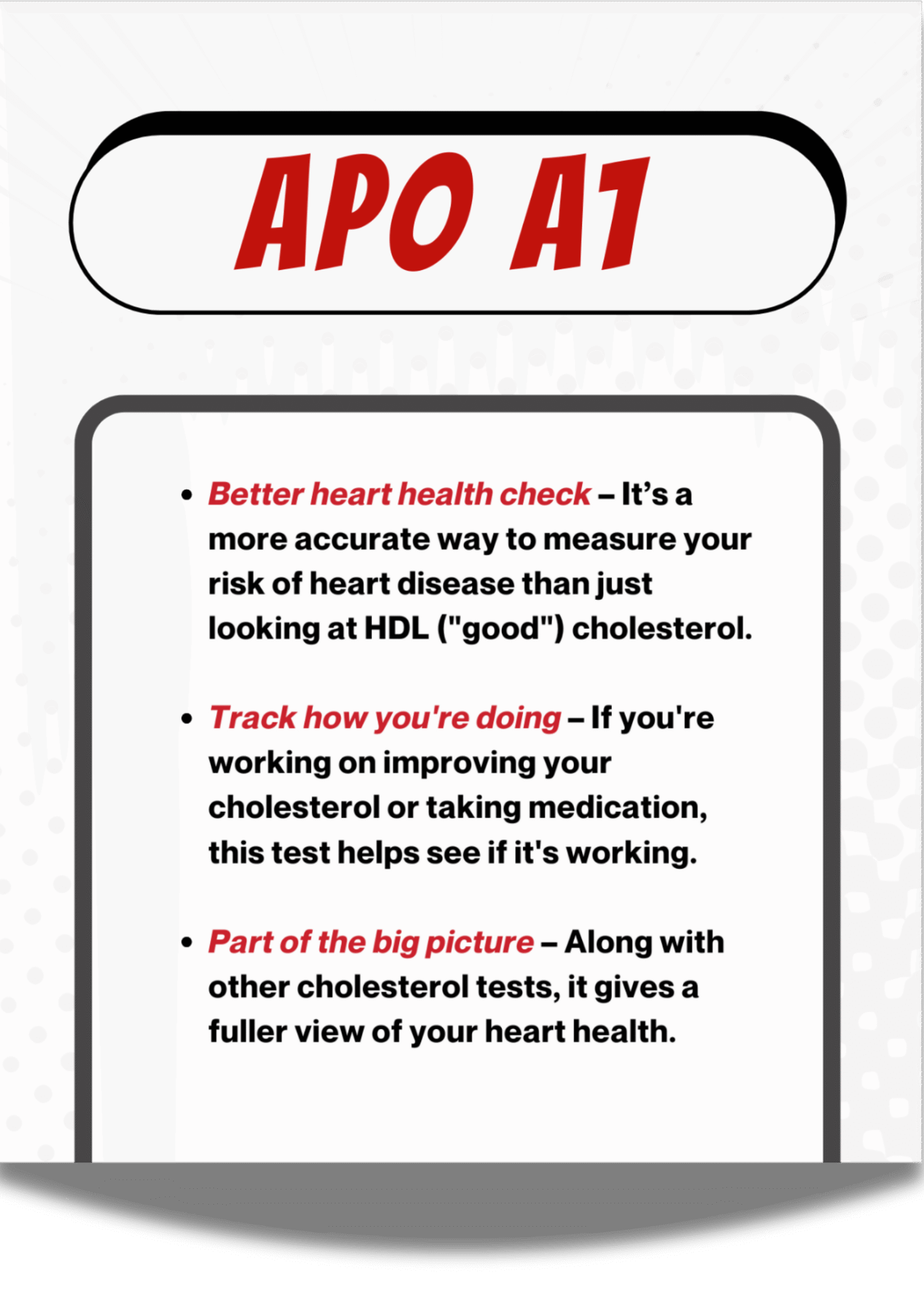 Cardiac Panel Test | Singapore Diagnostics